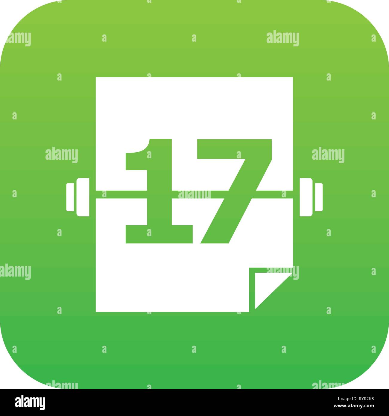 Sport calendar icon, simple style Stock Vector Image & Art - Alamy