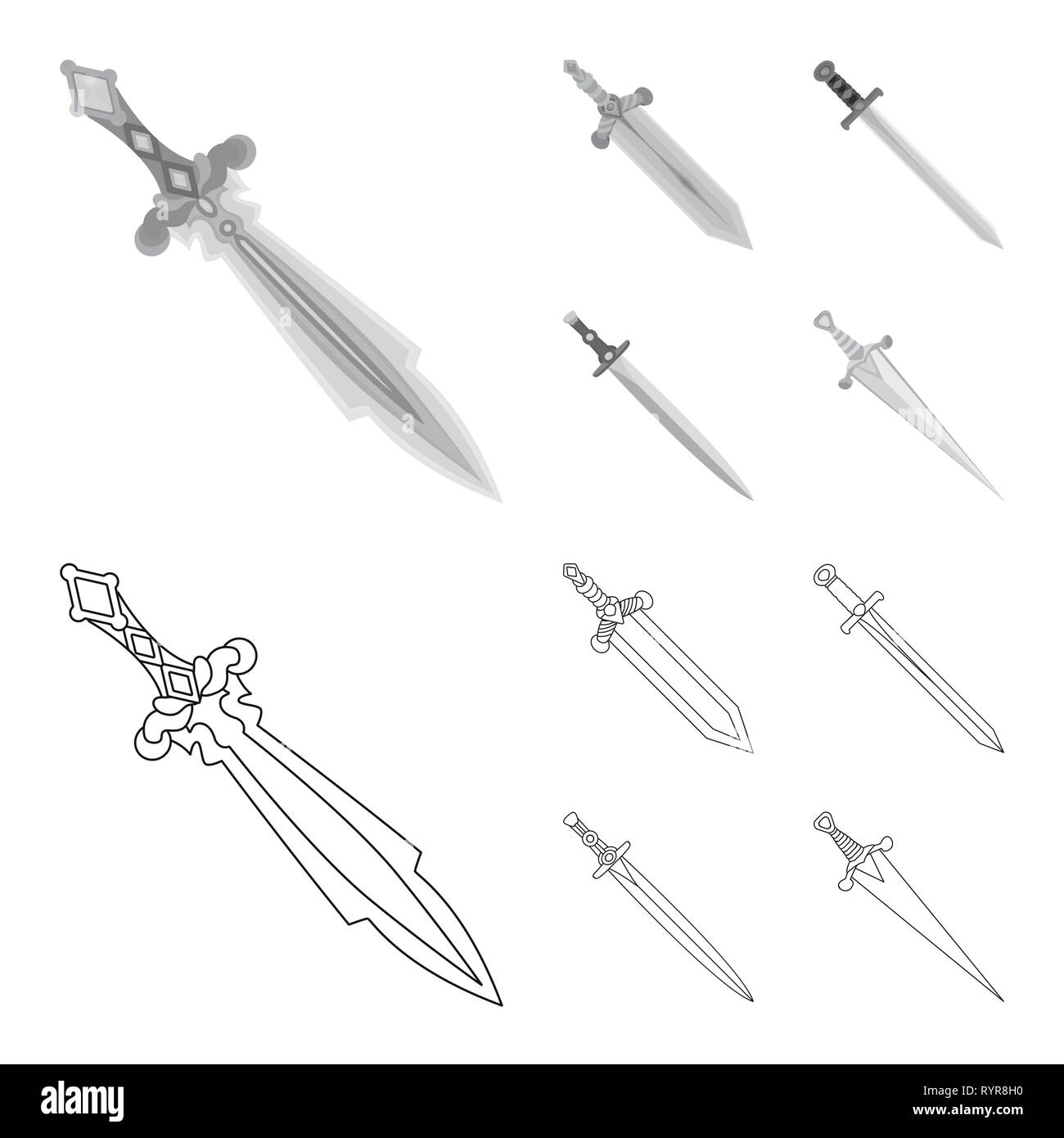 ice,ancient,longsword,power,glass,hilt,templar,handle,steel,gold ...