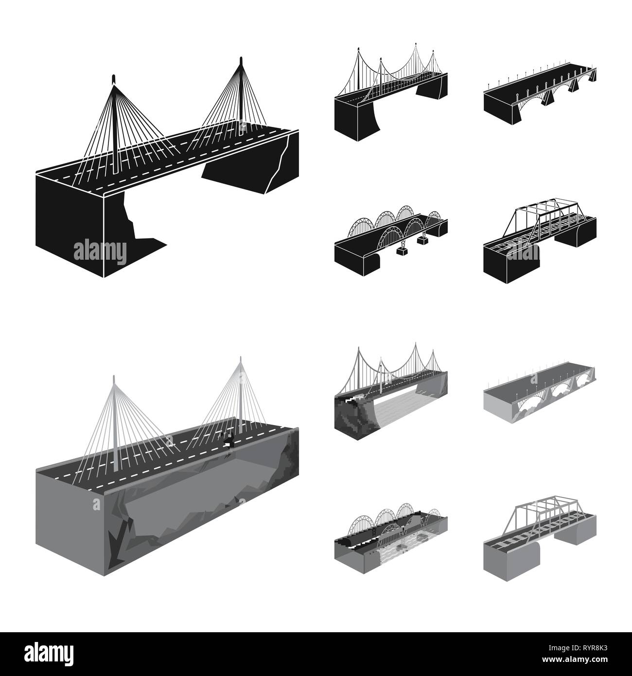 bridge,mounted,rock,building,mobile,sea,modern,concrete,relocation,lift ...
