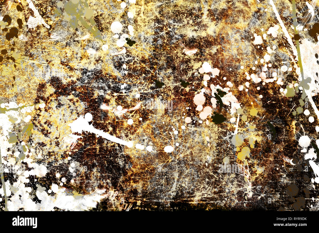 Vibrant sci fi themed abstract artwork Stock Photo - Alamy