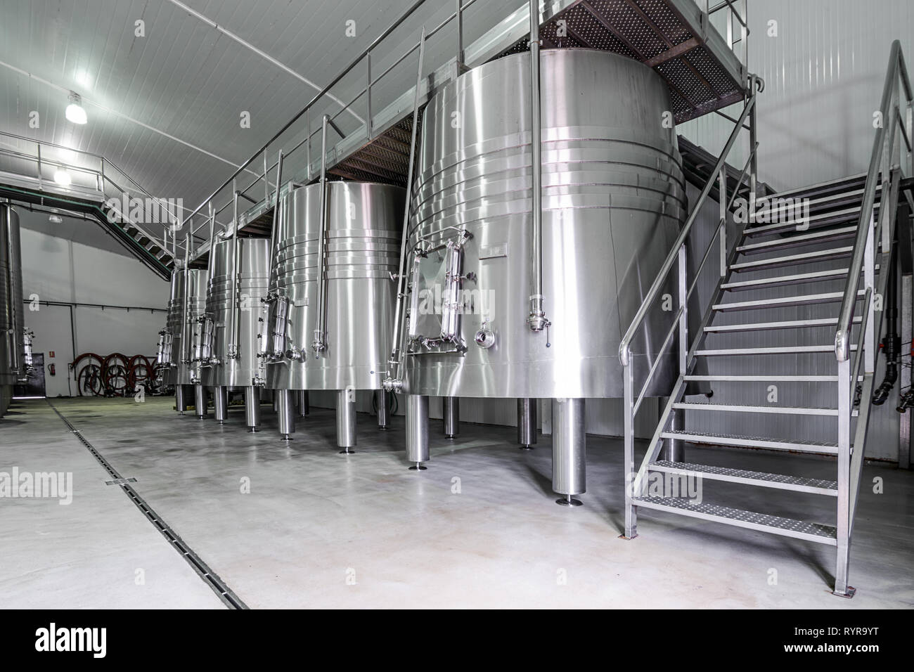 Inox steel tanks hi-res stock photography and images - Alamy