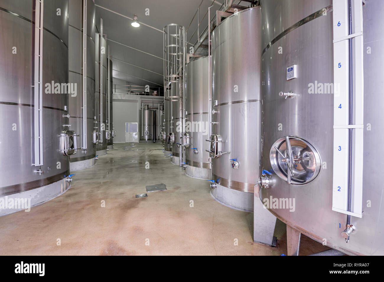 Inox steel tanks hi-res stock photography and images - Alamy