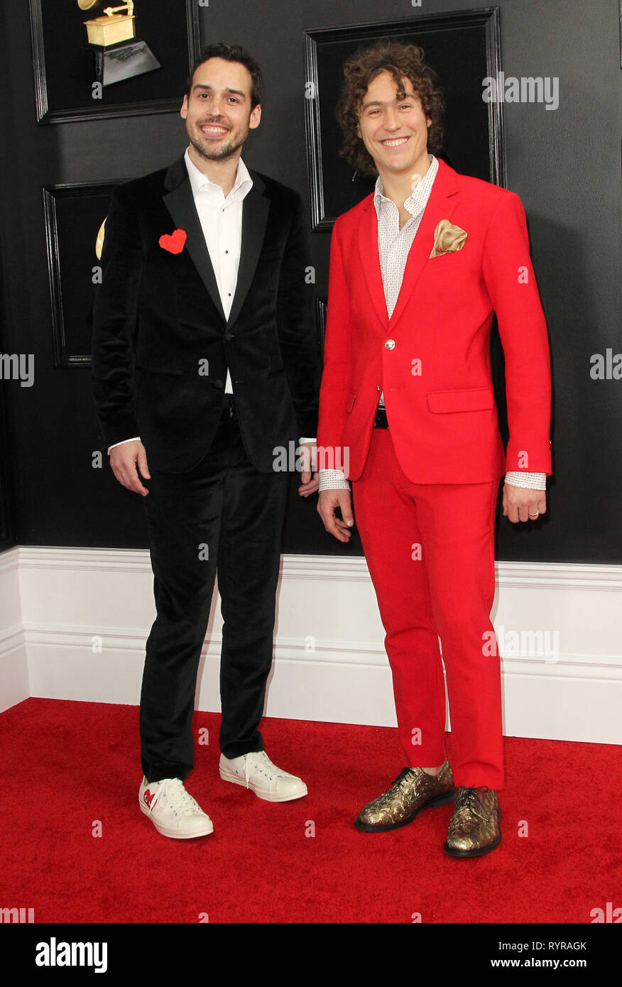 61st Annual Grammy Awards 2019 Arrivals held at the Staples Center in ...