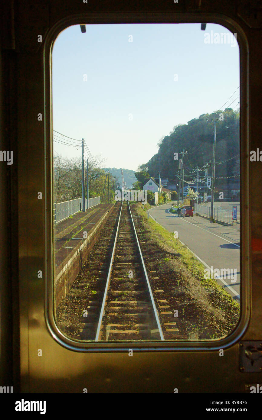 Misumi Line, Kumamoto Prefecture, Japan Stock Photo - Alamy