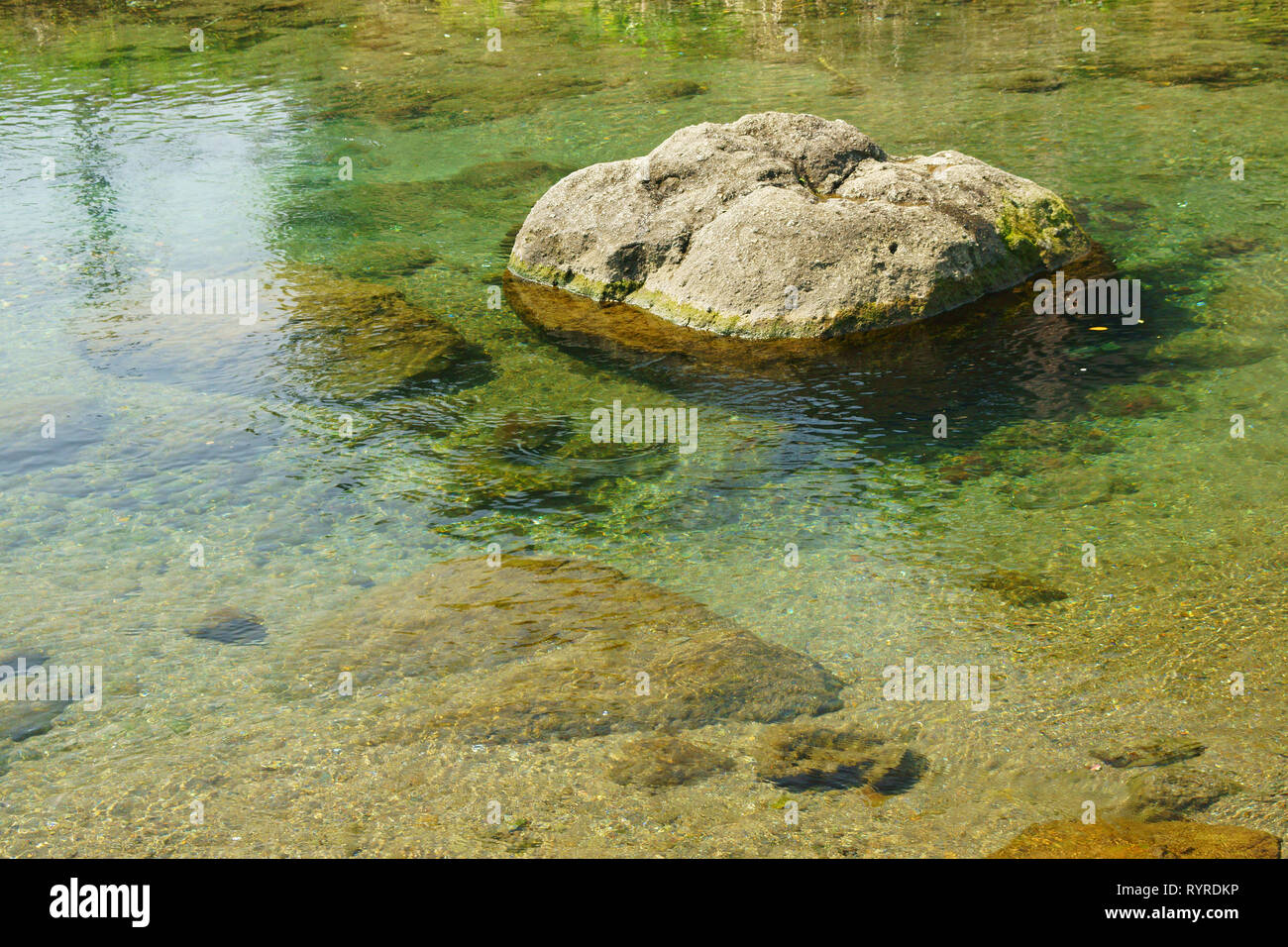 Lake Ezu in spring Stock Photo - Alamy