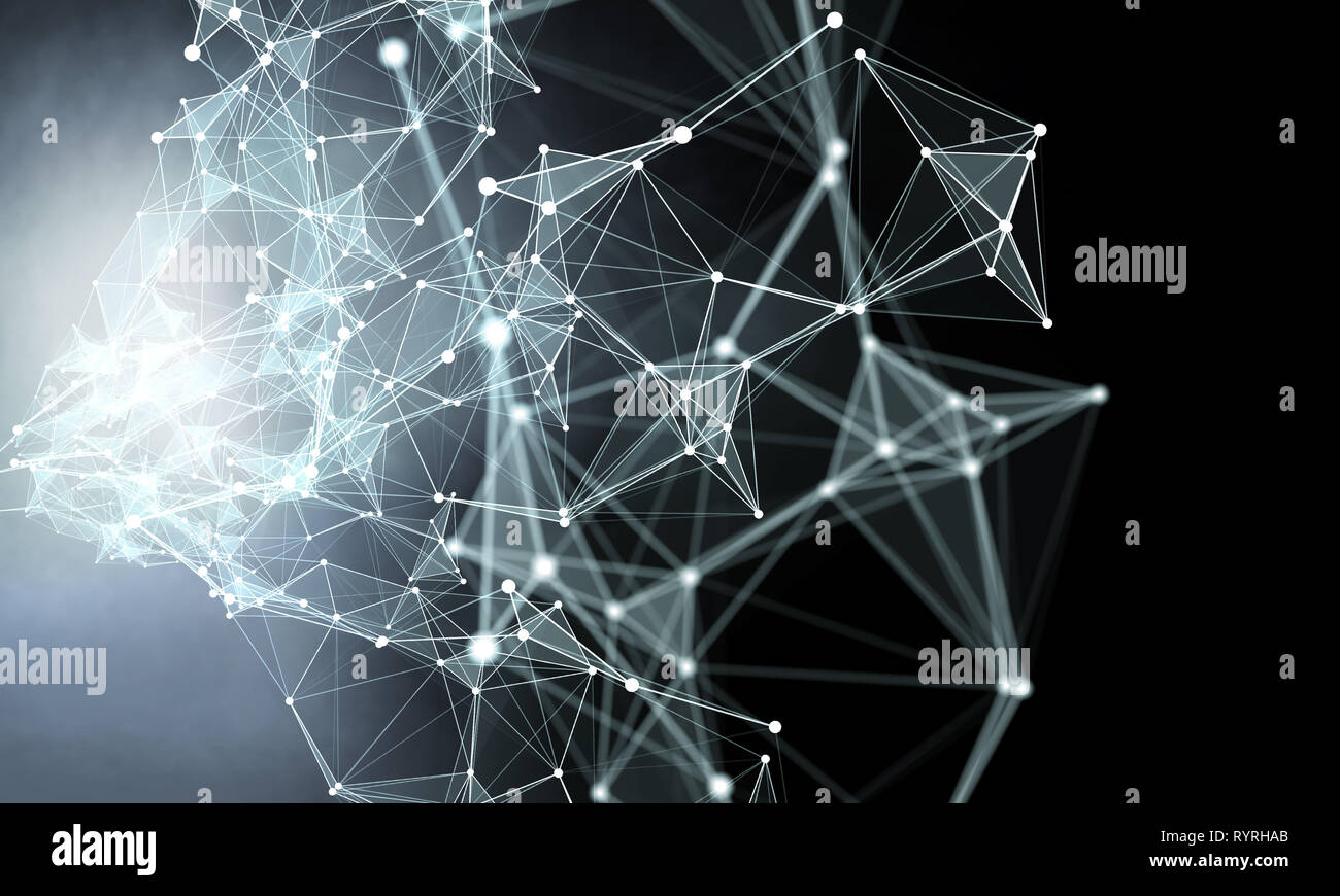 Connection and communication concept. 3d rendering Stock Photo - Alamy