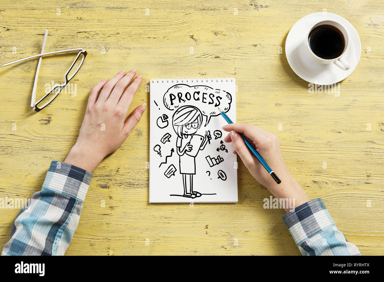 In process hi-res stock photography and images - Alamy