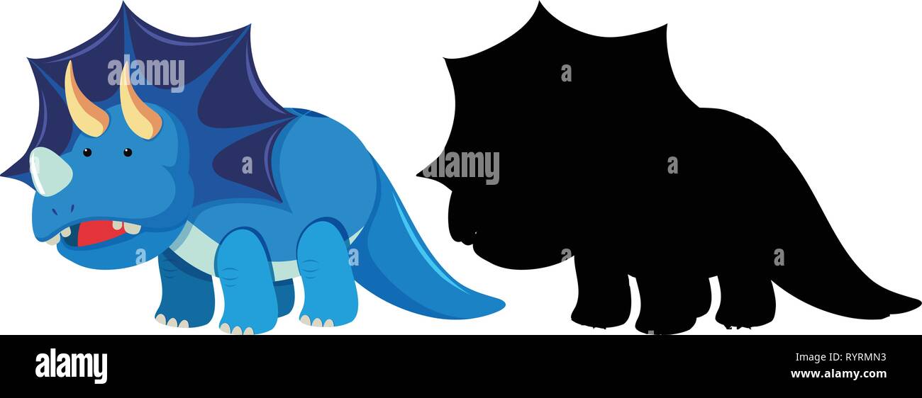 Set of triceratops character illustration Stock Vector Image & Art - Alamy