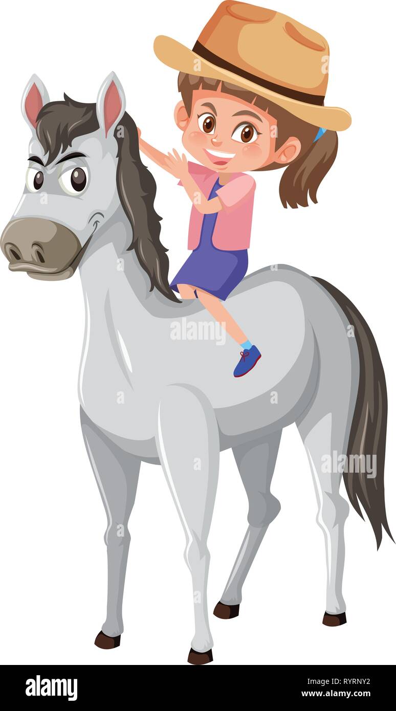 Girl Drawing A Horse High Resolution Stock Photography and Images - Alamy