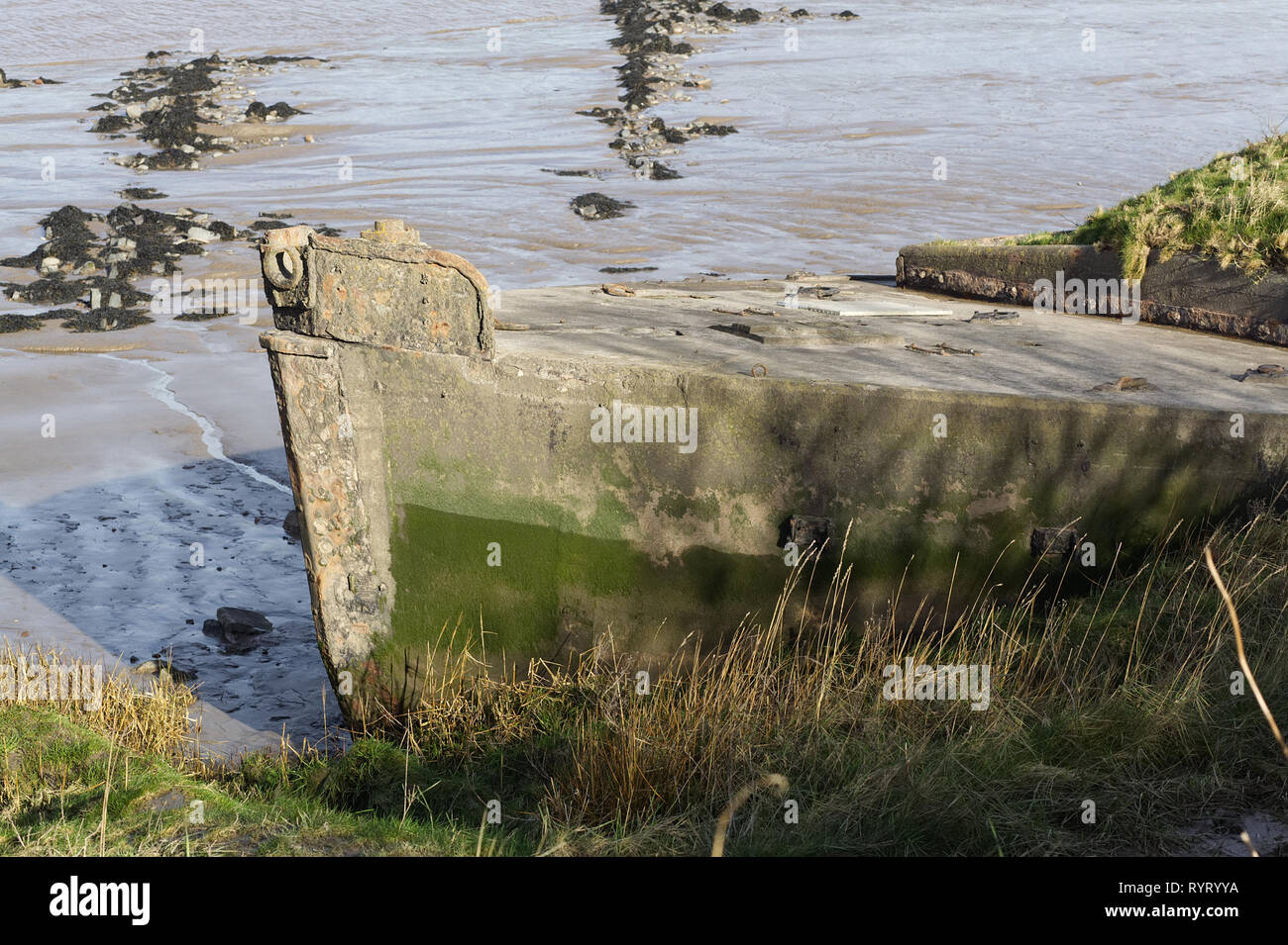 Ships Graveyard at Purton Hulks Stock Photo - Alamy