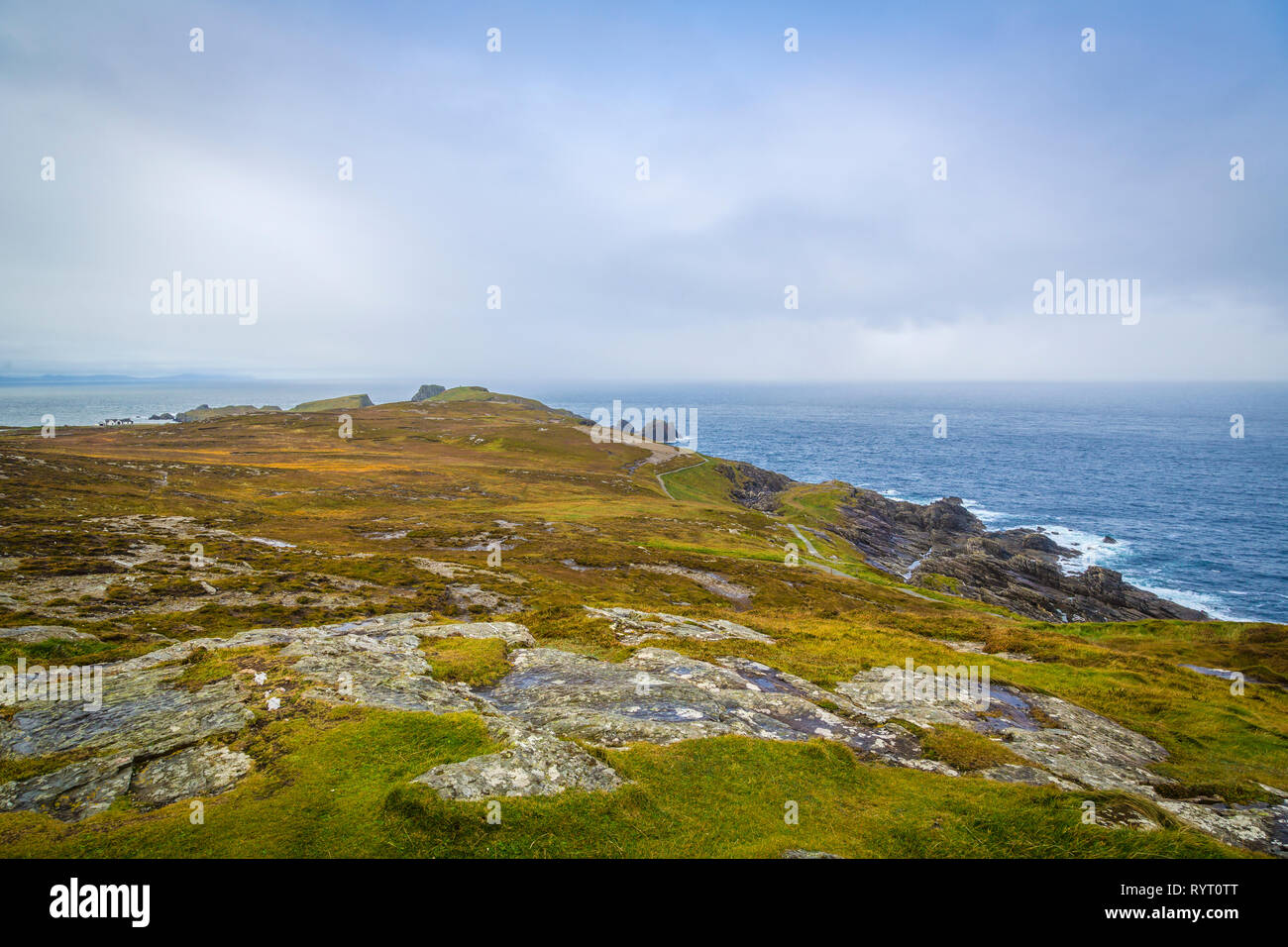 Malin head tower hi-res stock photography and images - Alamy