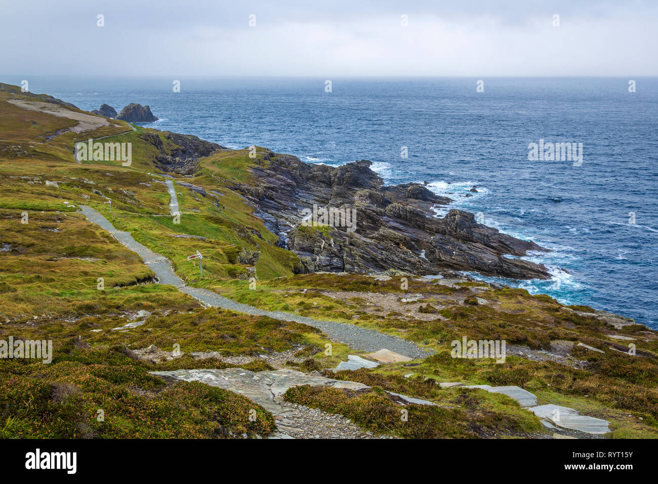 landscapes at Malin Head Stock Photo - Alamy
