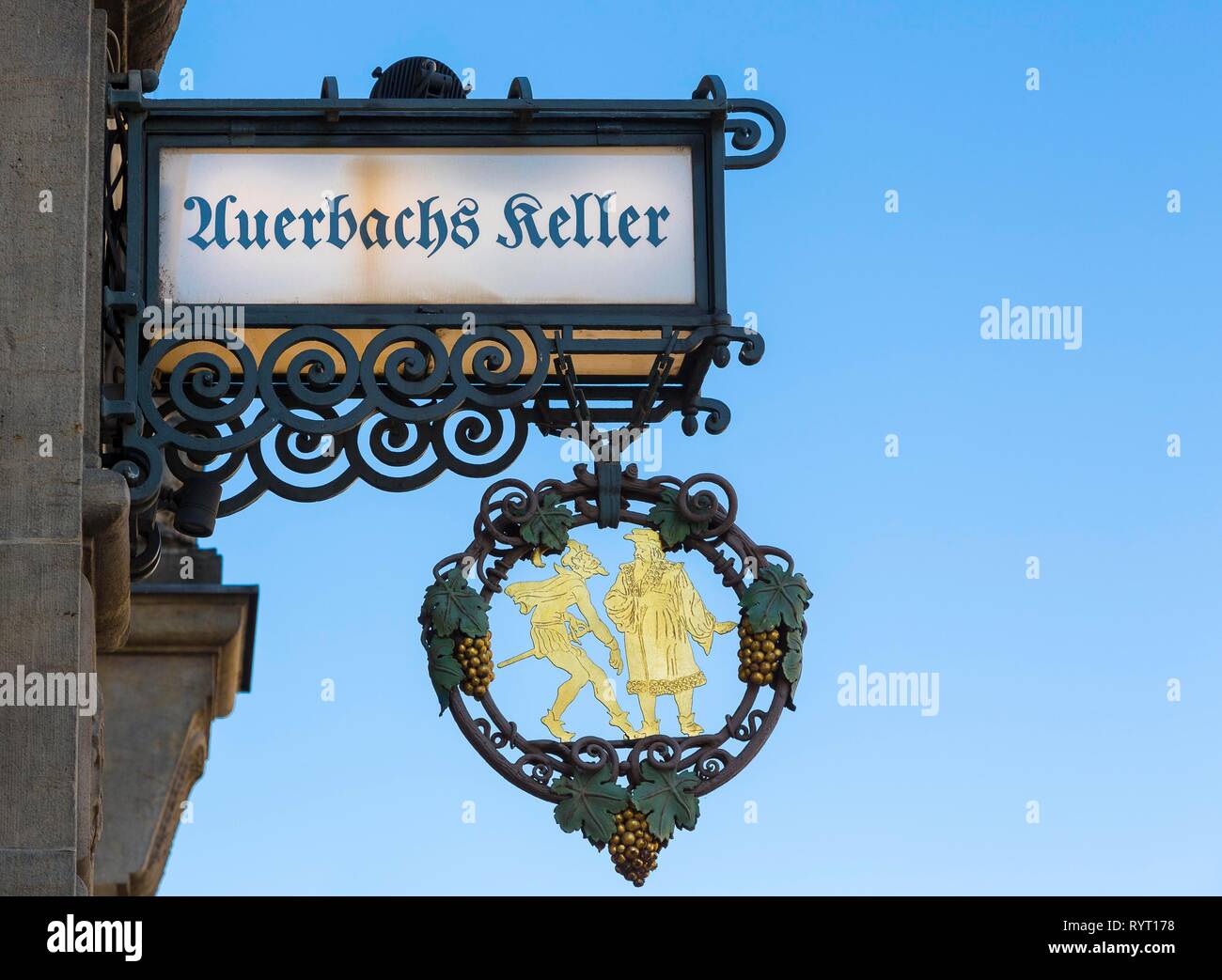 Hanging sign from restaurant hi-res stock photography and images - Alamy