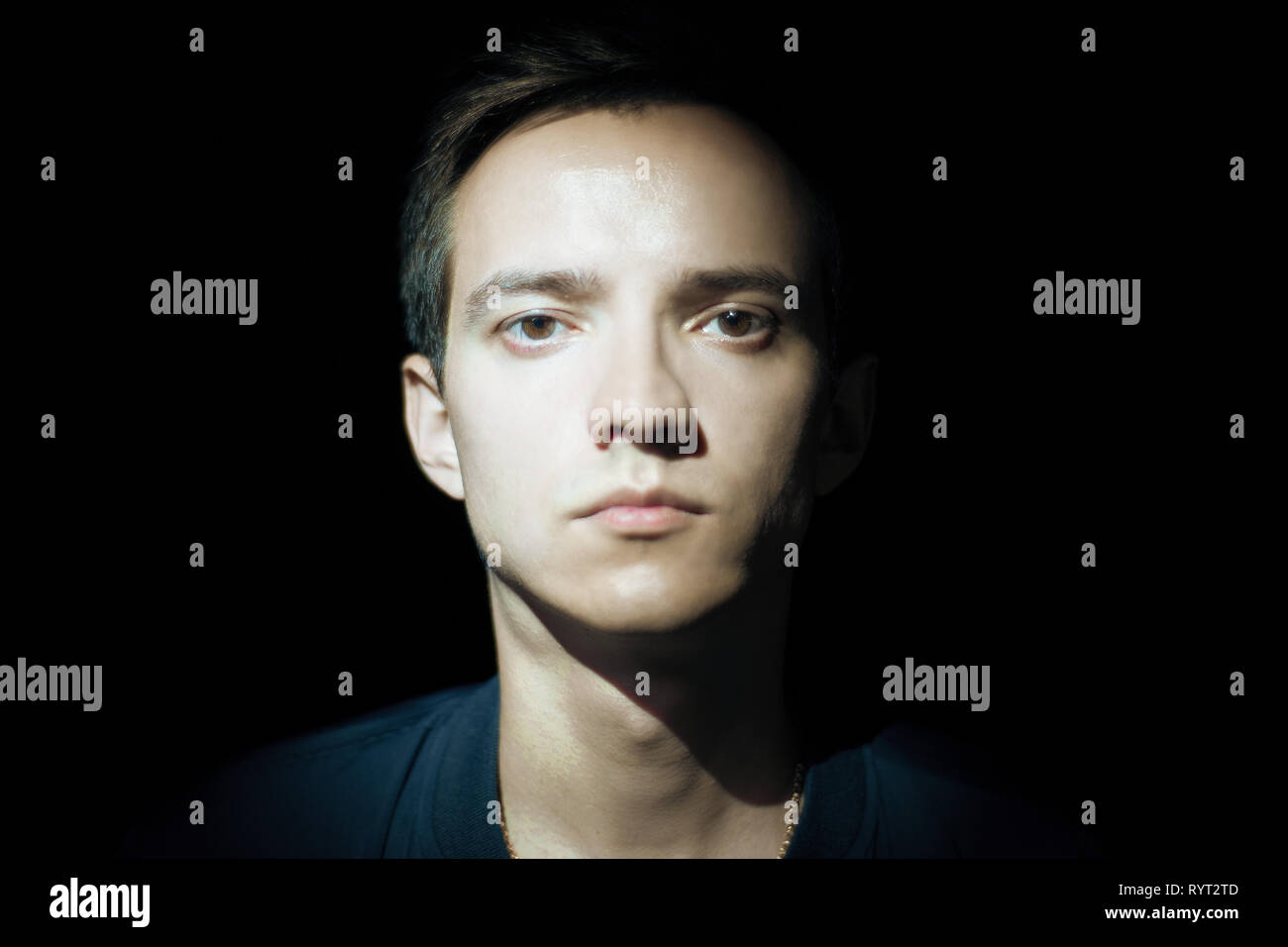 Dramatic stare hi-res stock photography and images - Alamy