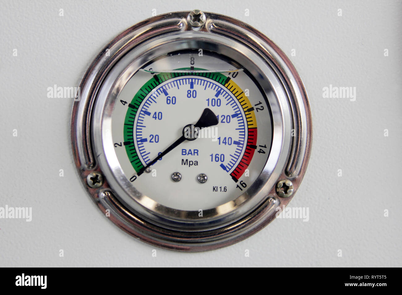 industrial high pressure meters Stock Photo - Alamy