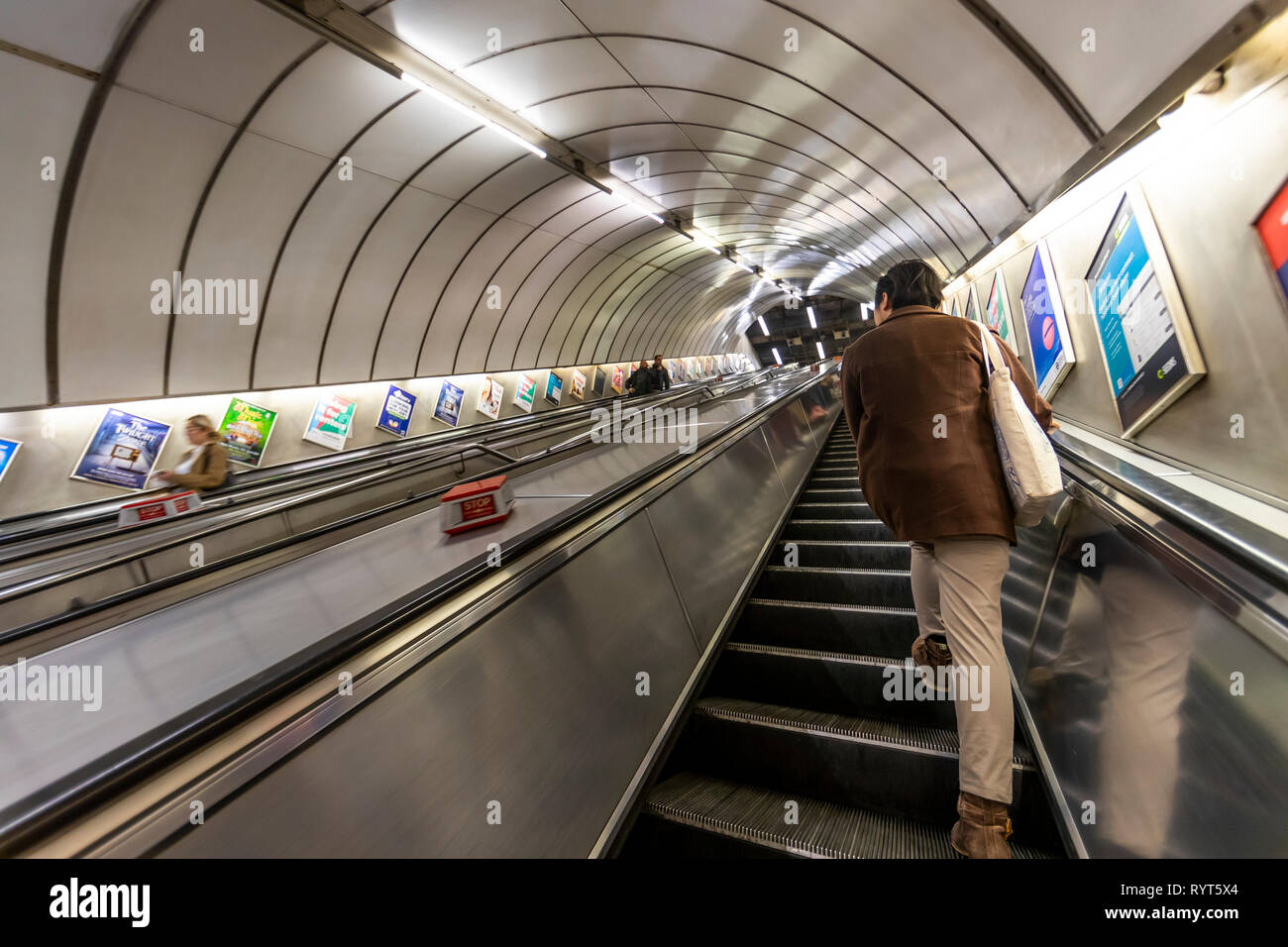 London Underground Pimlico station. London. UK. The famous "Tube ...