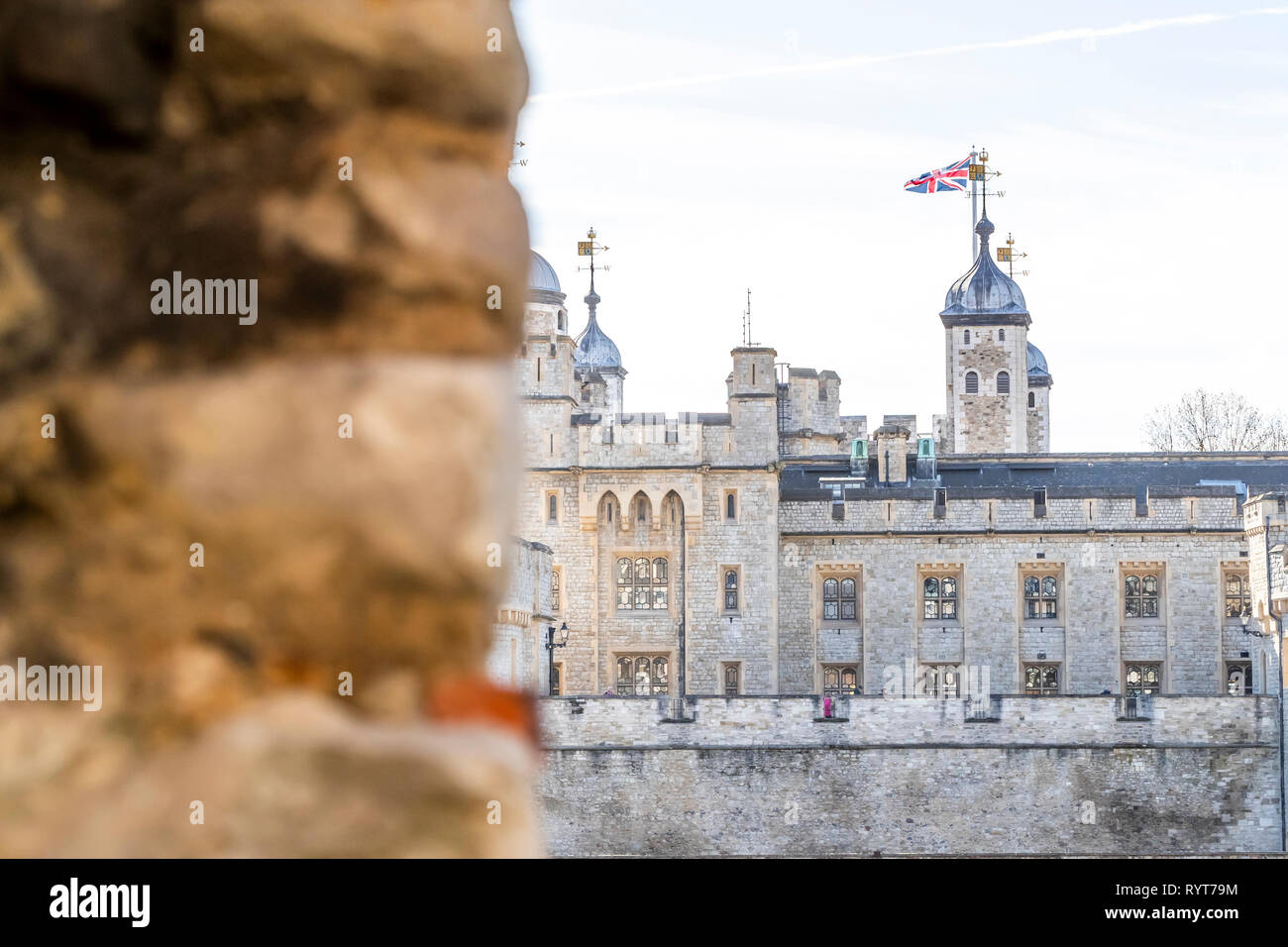 The remains and courses of London's original Roman wall at Tower Hill ...