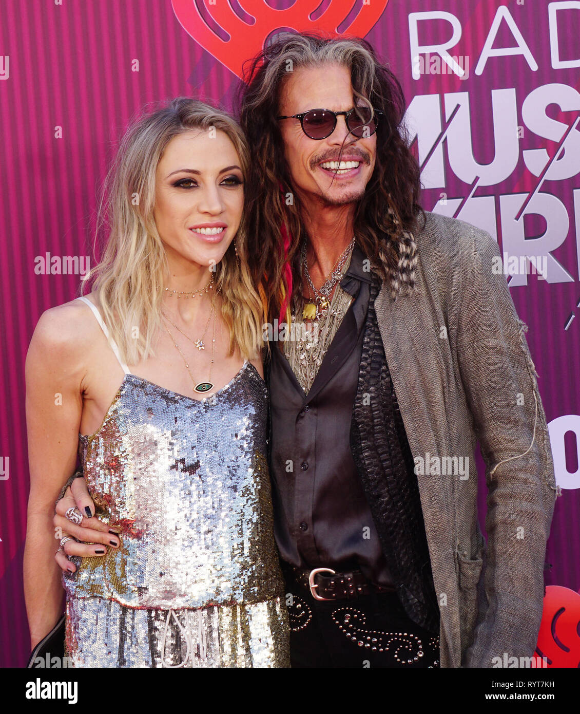 Los Angeles, USA. 14th Mar, 2019. Steven Tyler, Aimee Preston 118 ...