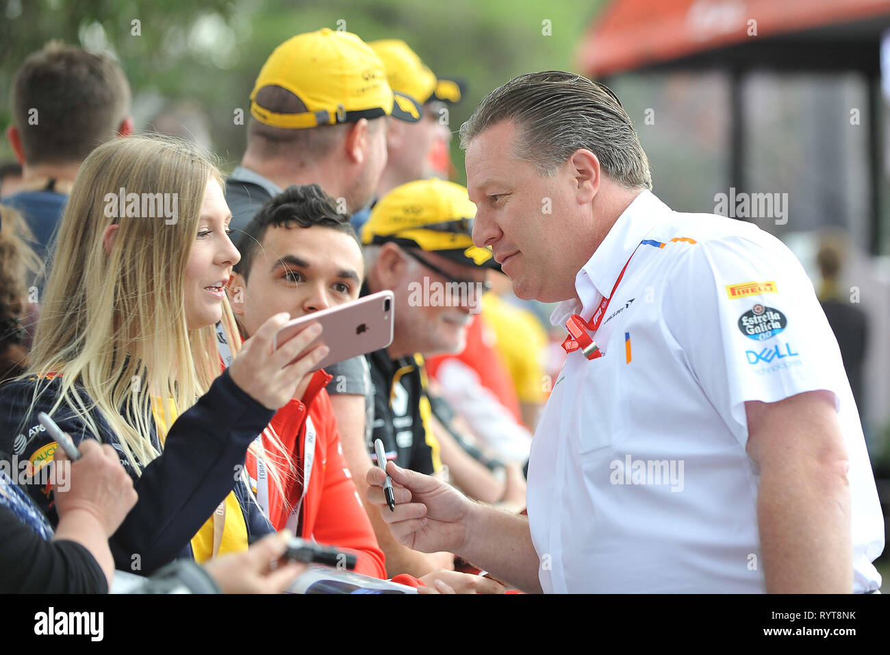Zak brown f1 australia hi-res stock photography and images - Alamy