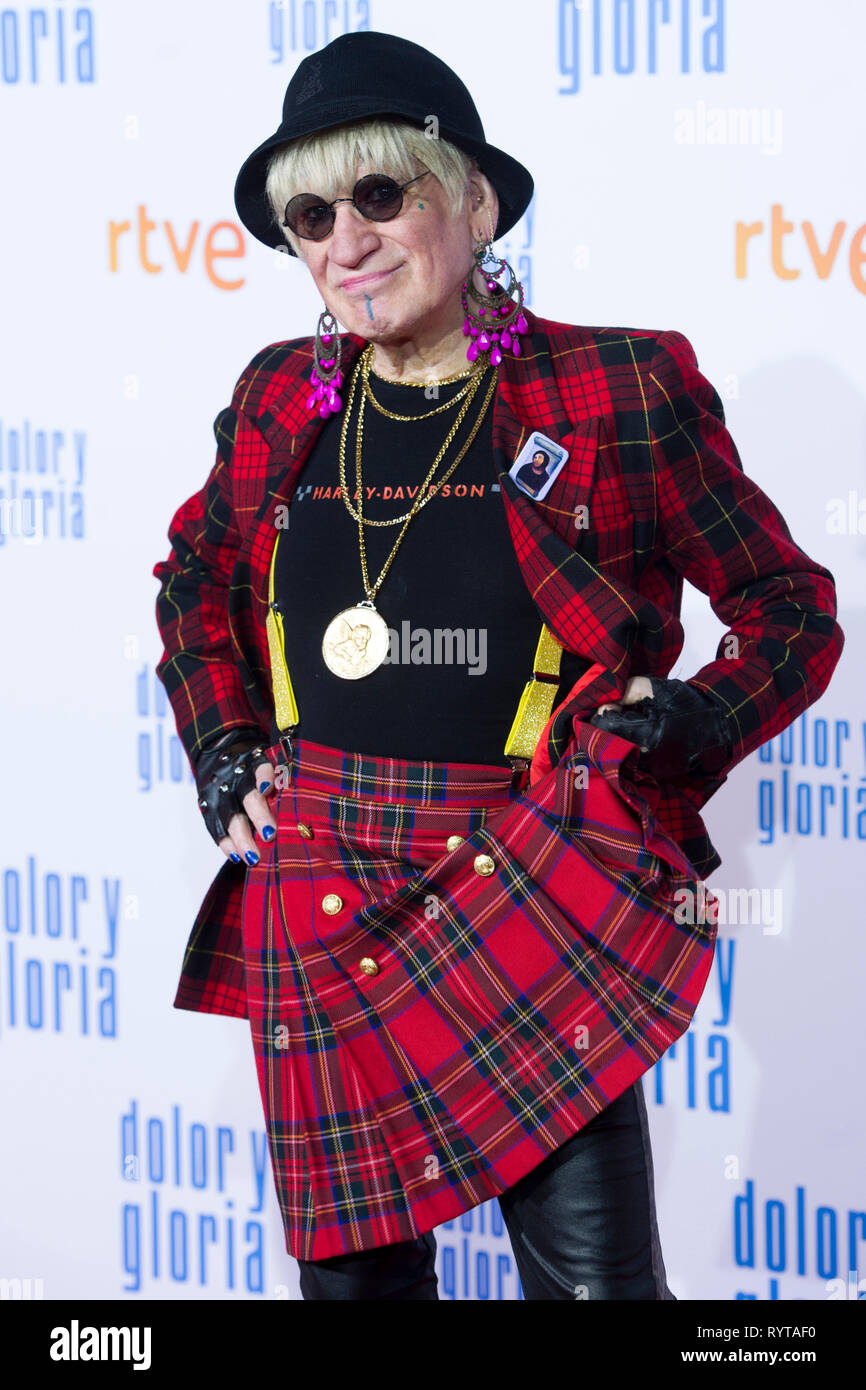 Paco Clavel at the premiere of the movie 'Dolor y Gloria / Pain & Glory ...