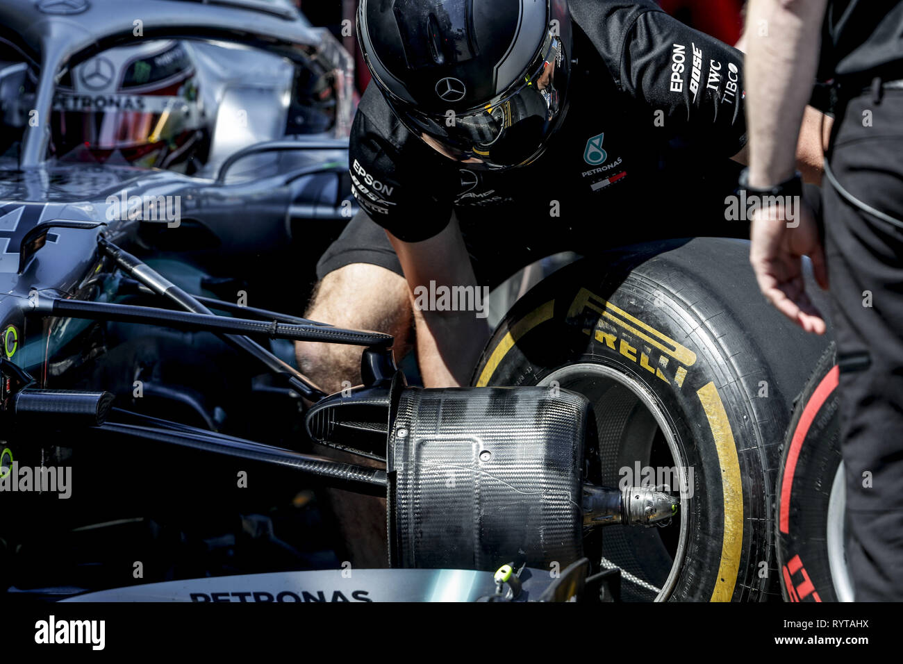 Pirelli tire formula 1 2019 hi-res stock photography and images - Alamy