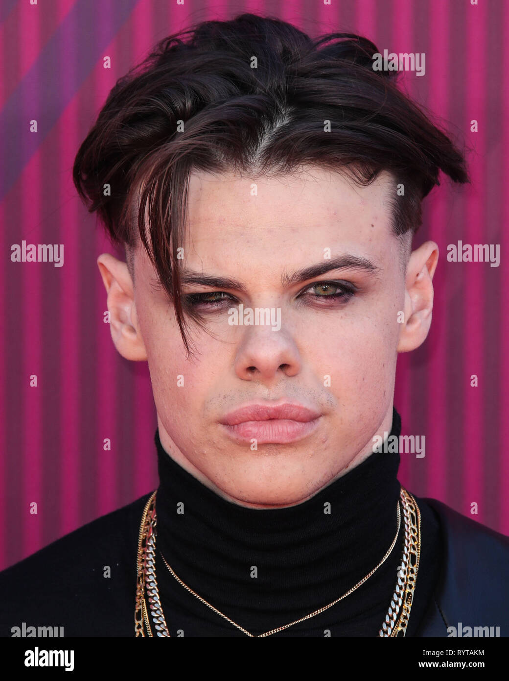 LOS ANGELES, CA, USA - MARCH 14: Musician Yungblud (Dominic Harrison ...