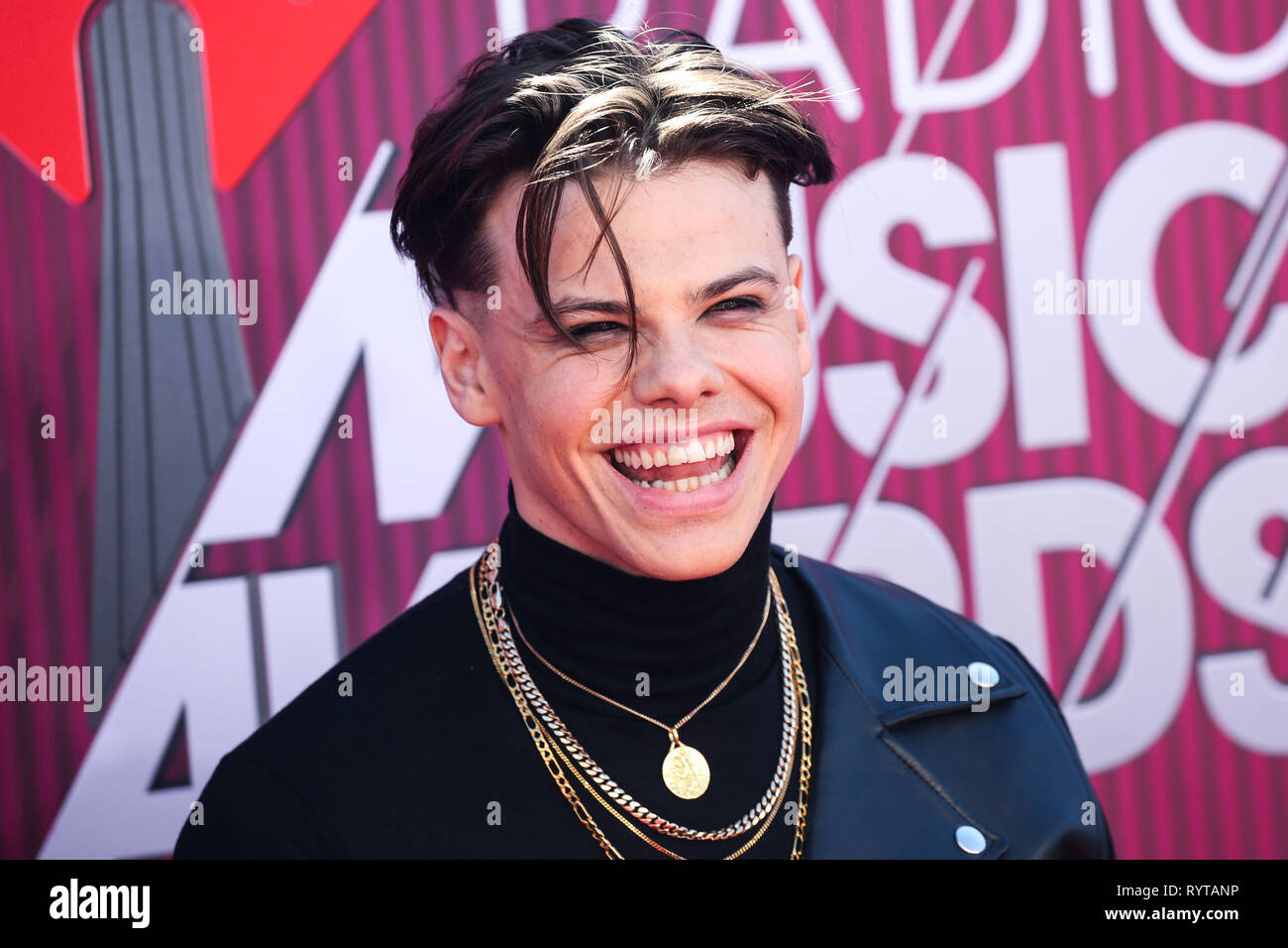 LOS ANGELES, CA, USA - MARCH 14: Musician Yungblud (Dominic Harrison ...