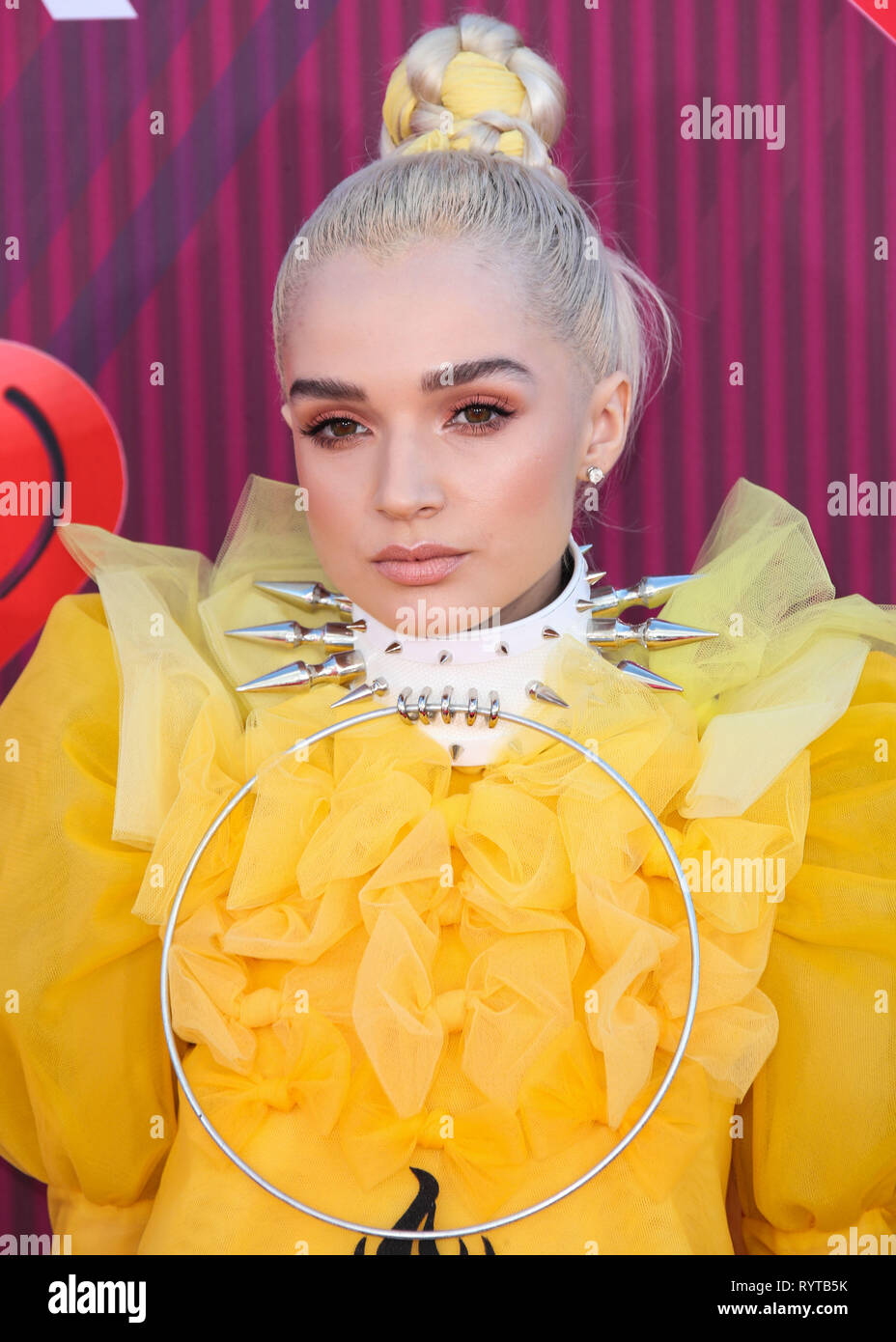 LOS ANGELES, CA, USA - MARCH 14: Singer Poppy (Moriah Rose Pereira ...