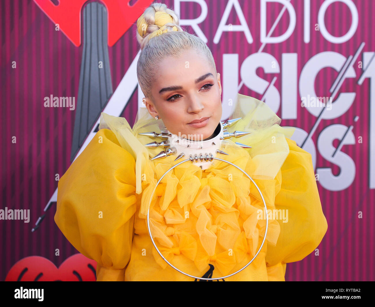 LOS ANGELES, CA, USA - MARCH 14: Singer Poppy (Moriah Rose Pereira ...