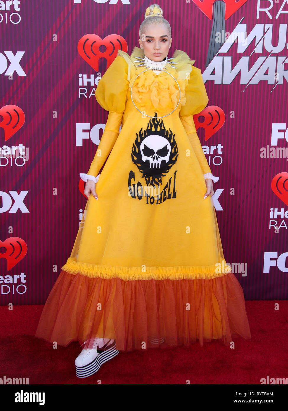 LOS ANGELES, CA, USA - MARCH 14: Singer Poppy (Moriah Rose Pereira ...