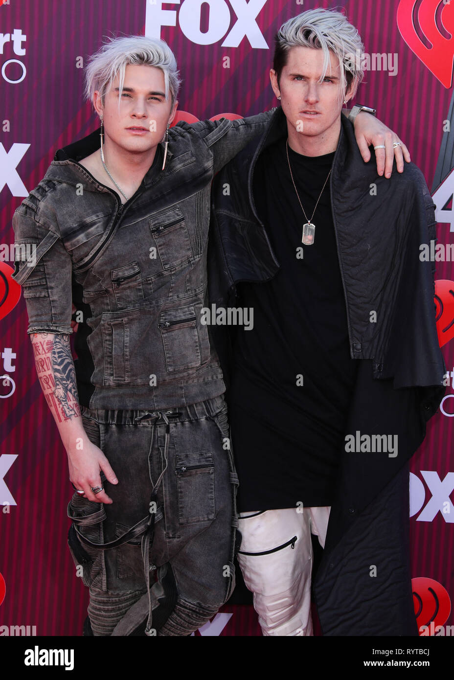 LOS ANGELES, CA, USA - MARCH 14: Kyle Trewartha and Michael Trewartha ...