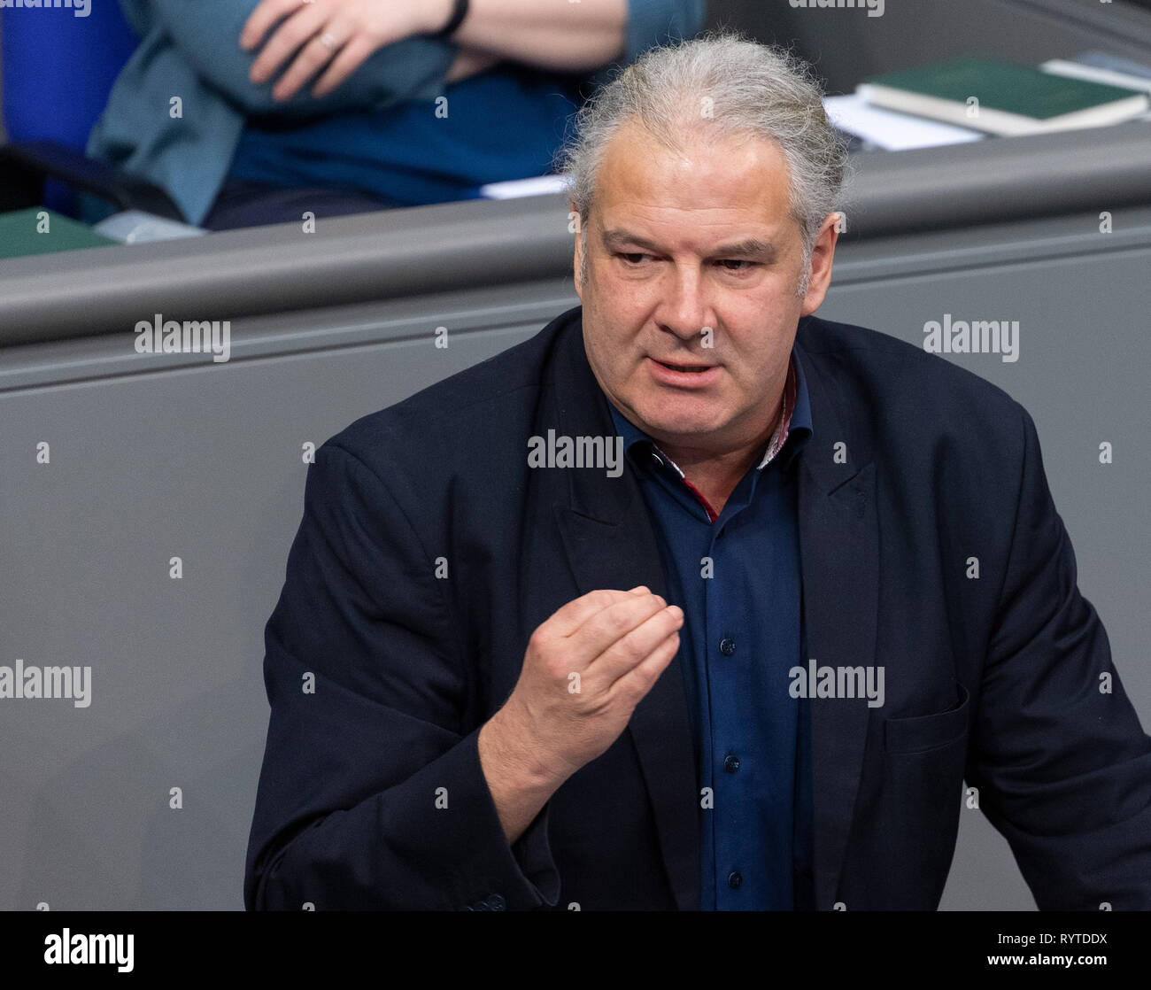 Berlin, Germany. 15th Mar, 2019. Andrej Hunko (The Left), Member of ...