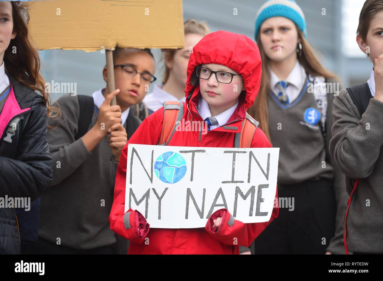 School climate strike hi-res stock photography and images - Alamy