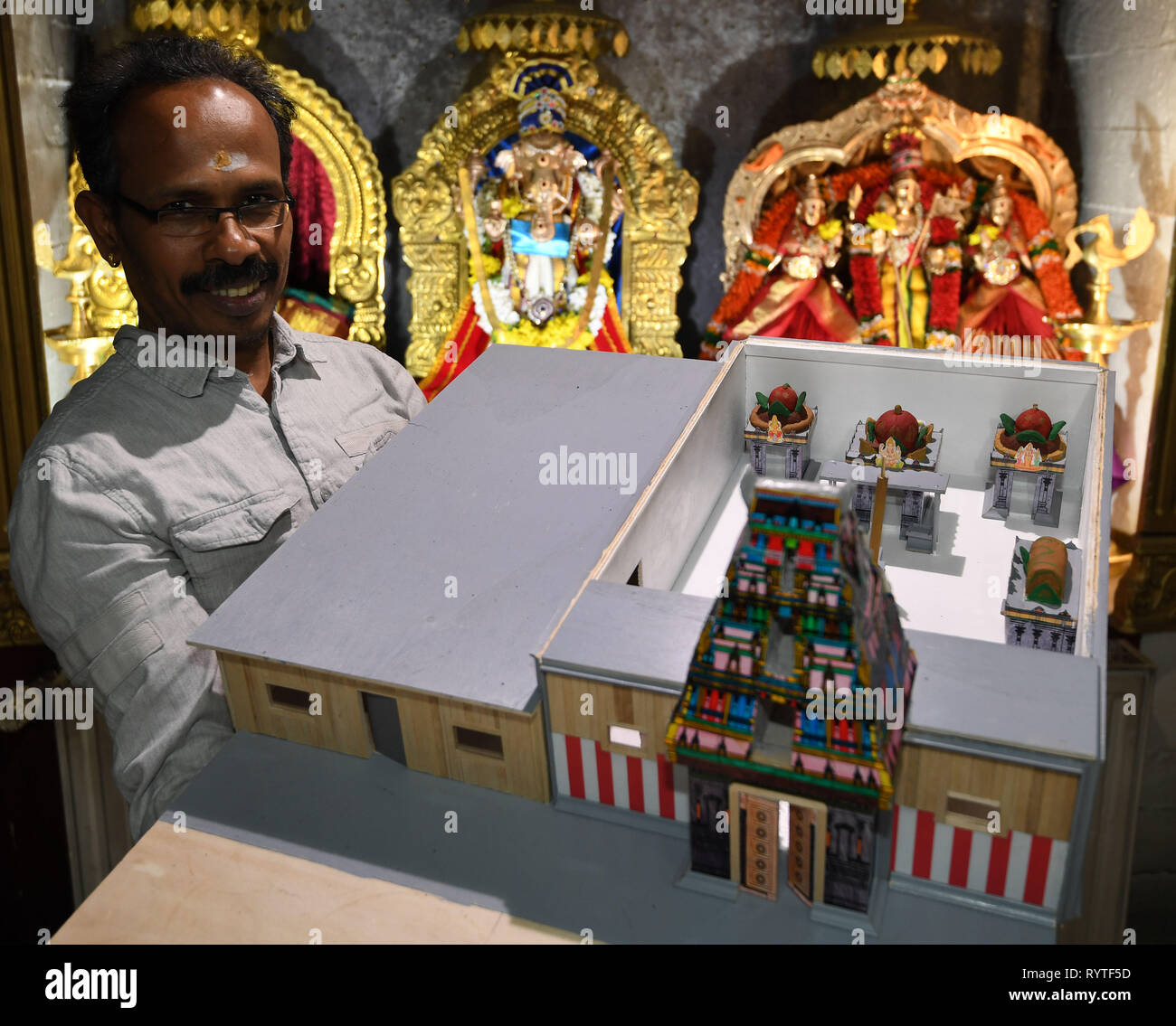 Bremen, Germany. 15th Mar, 2019. Pathmakaran Pathmanathan, community ...