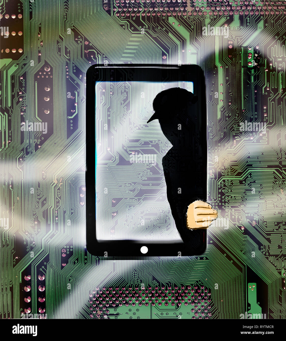 Hacking image hi-res stock photography and images - Alamy