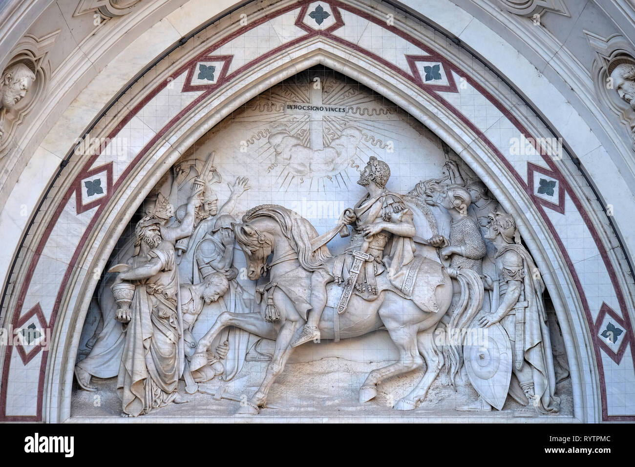 The vision of constantine sculpture hi-res stock photography and images ...