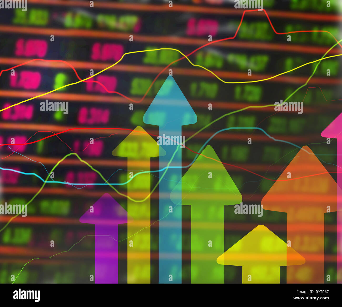 Stock market figures hi-res stock photography and images - Alamy