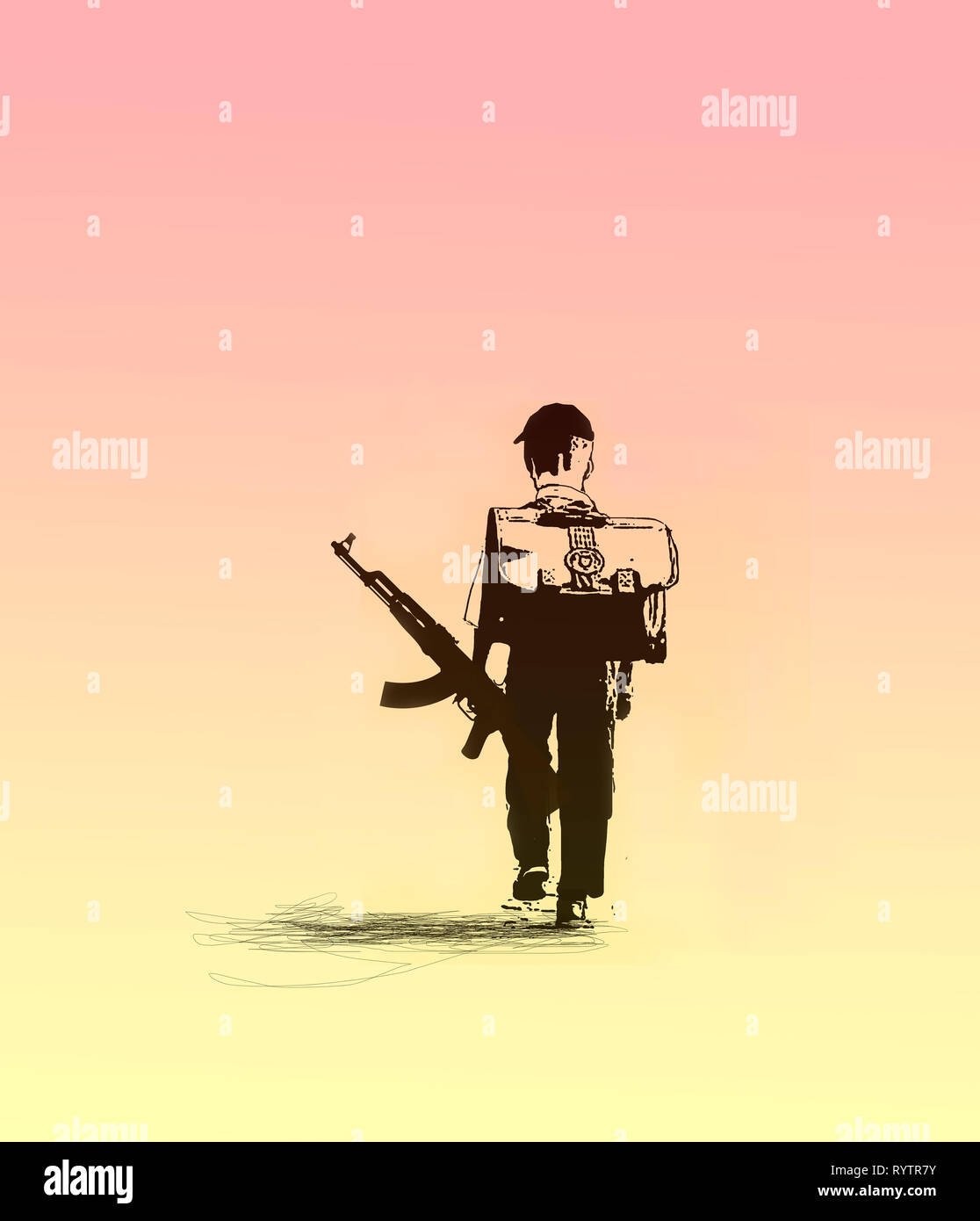 Machine gun n hi-res stock photography and images - Alamy