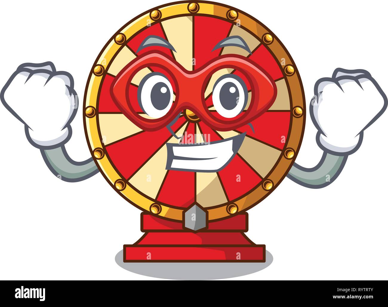 Super hero spinning wheel toy isolated the character Stock Vector Image ...