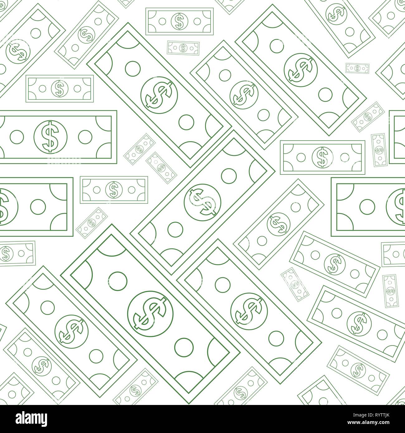 Money Background Pattern