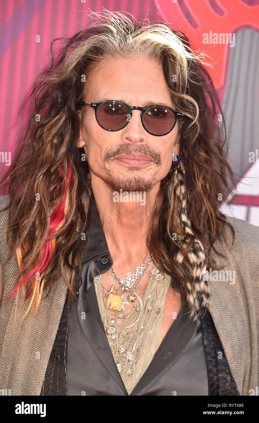 LOS ANGELES, CA - MARCH 14: Steven Tyler attends the 2019 iHeartRadio ...