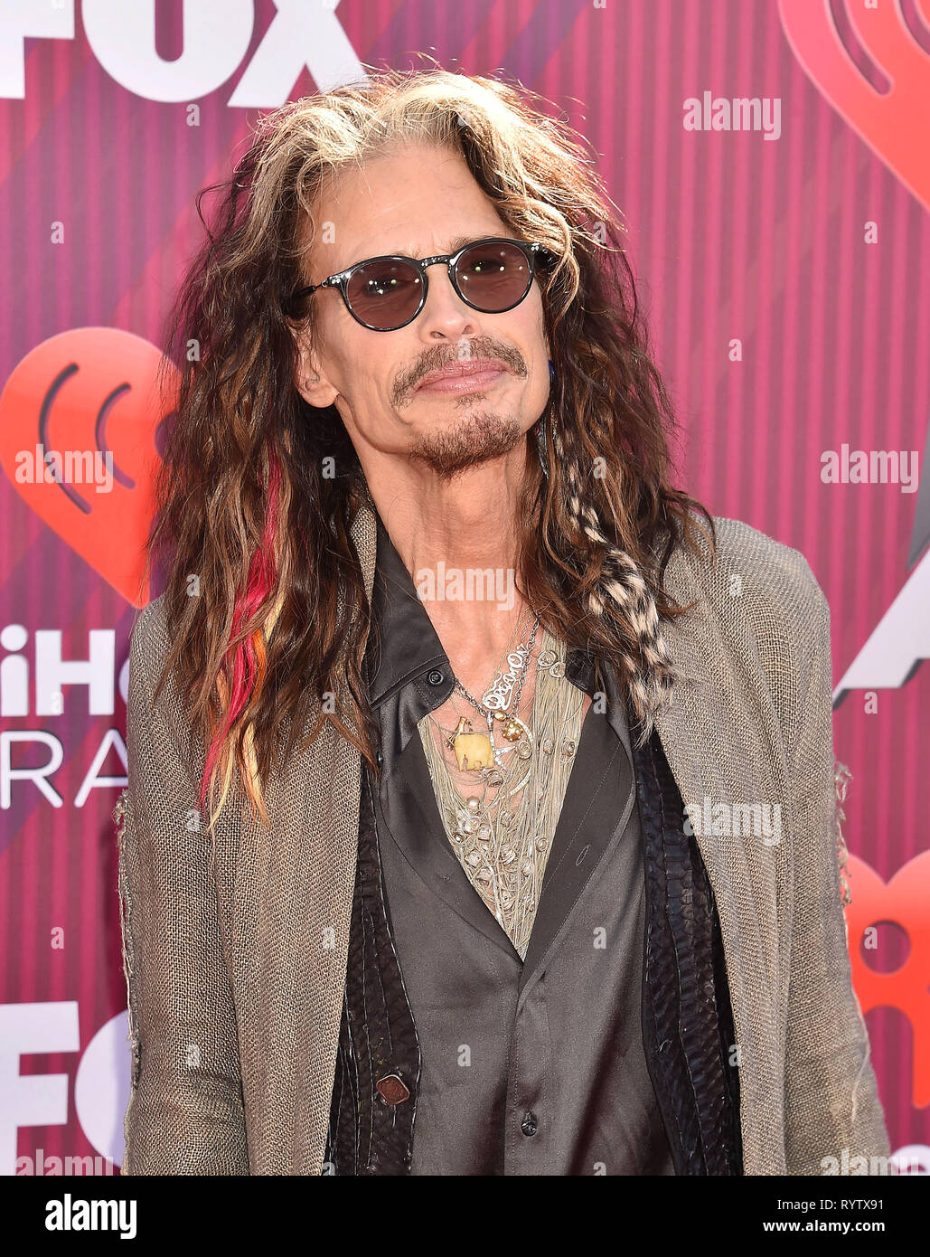 LOS ANGELES, CA - MARCH 14: Steven Tyler attends the 2019 iHeartRadio ...