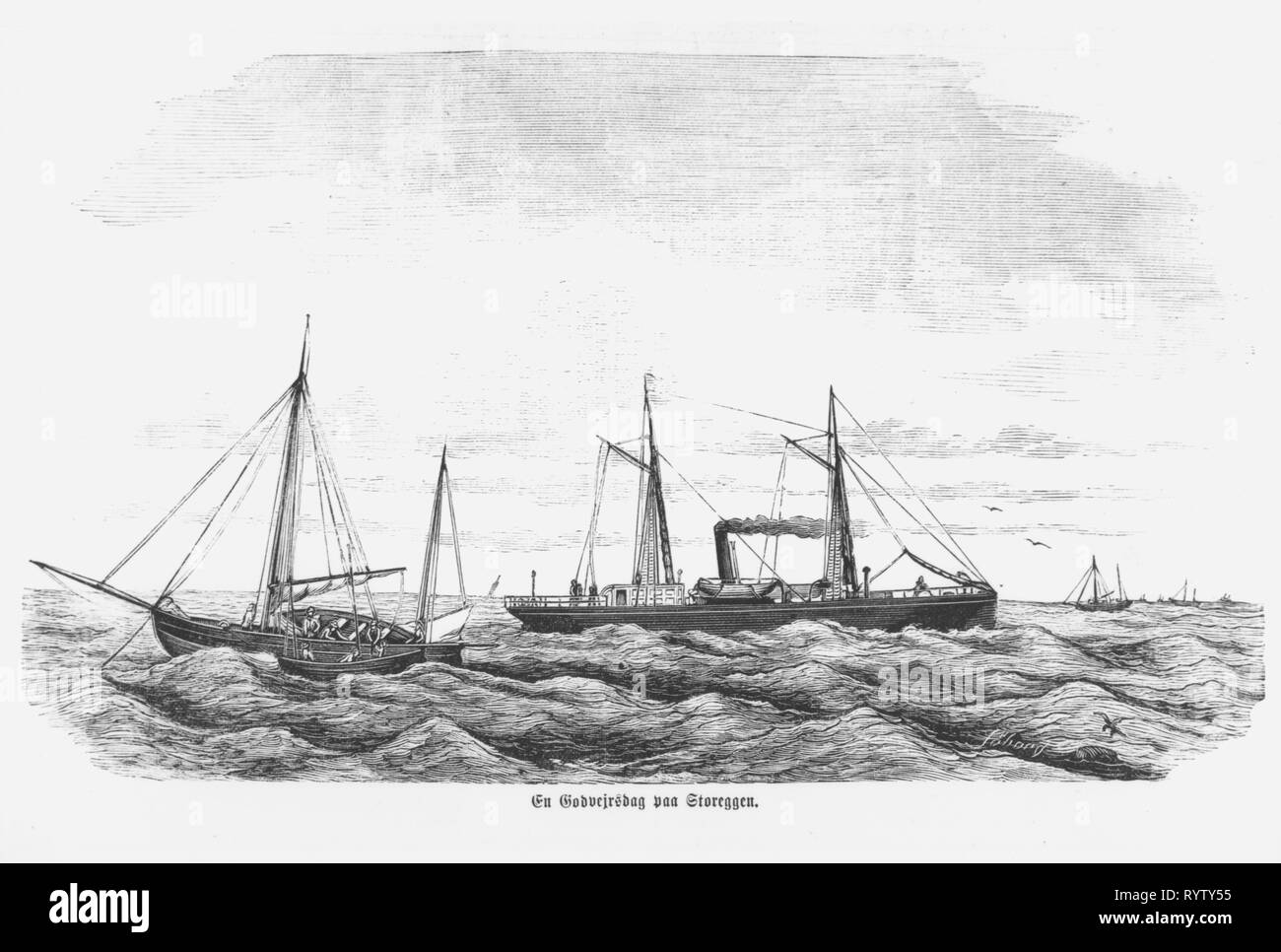 Steamship steamer sailing ship hi-res stock photography and images - Alamy