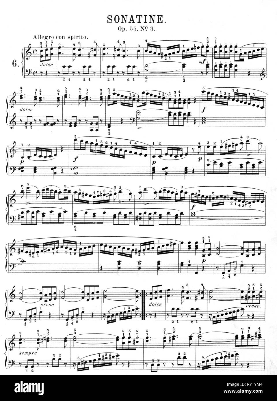 Notation hi-res stock photography and images - Alamy