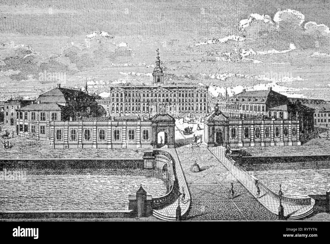 18th century canals Black and White Stock Photos & Images - Alamy