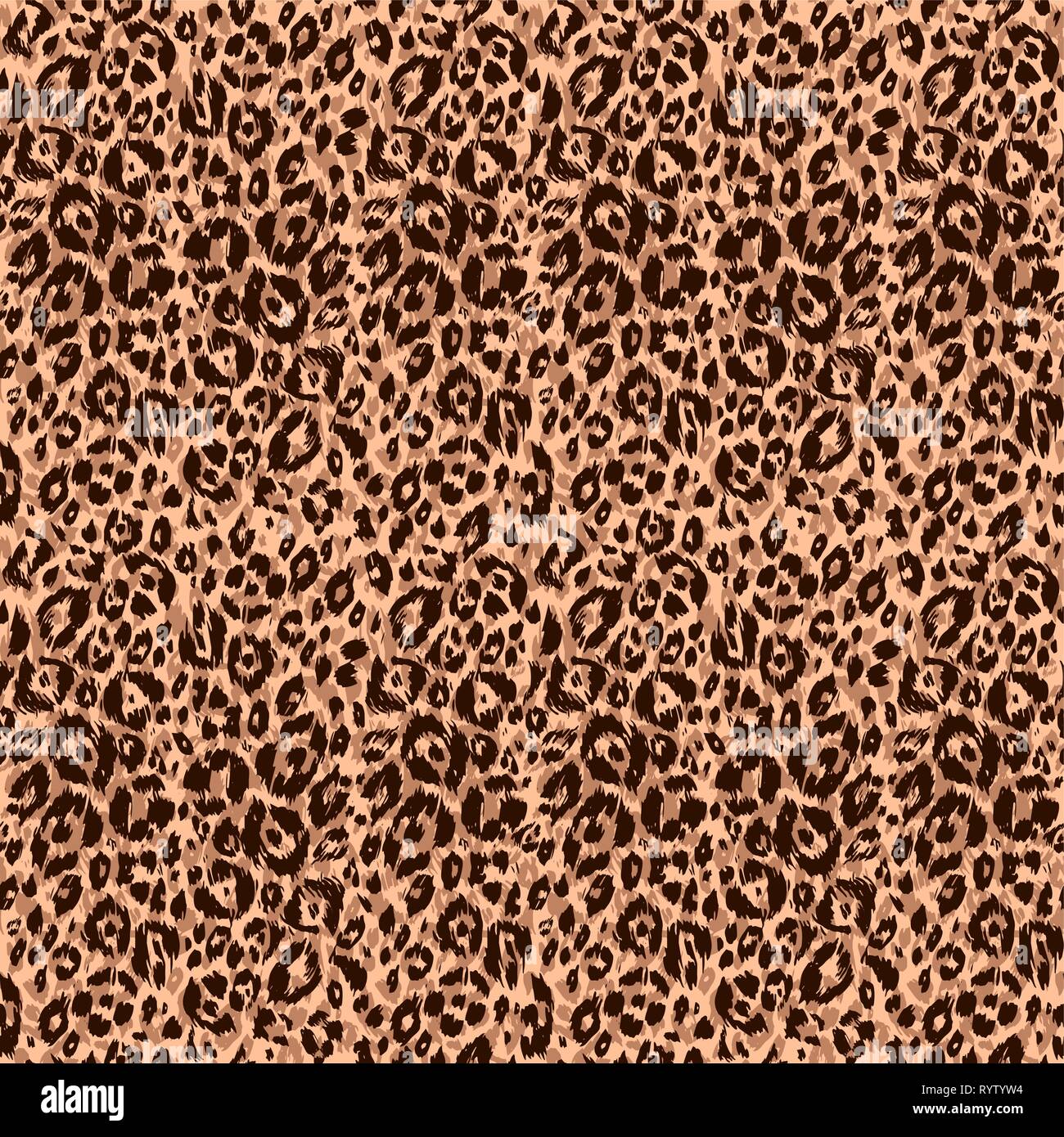Abstract textured pattern. Bright animal skin. Leopard seamless print ...