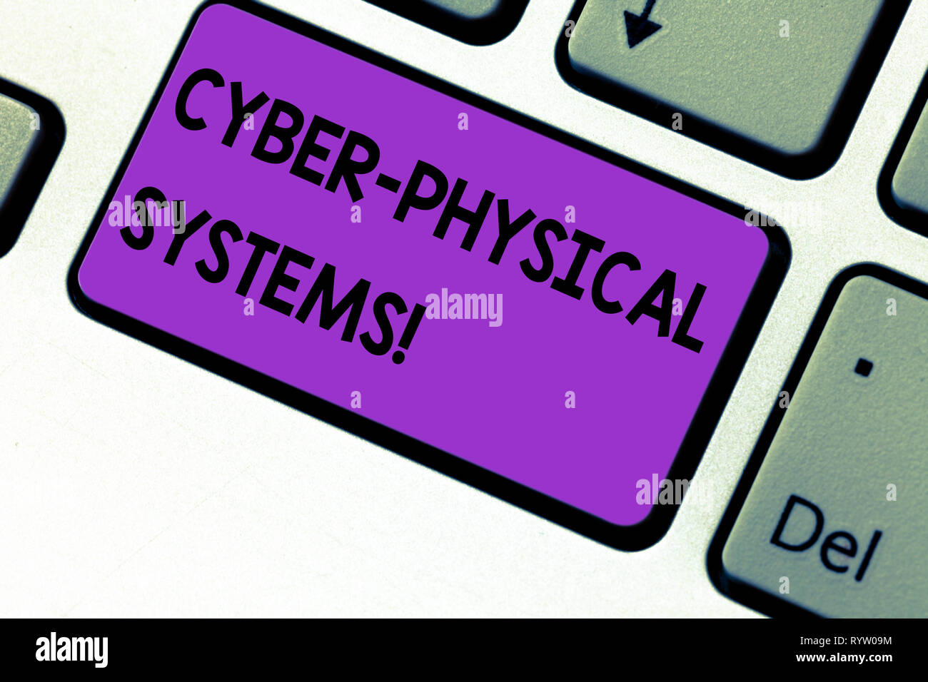 Writing note showing Cyber Physical Systems. Business photo showcasing ...