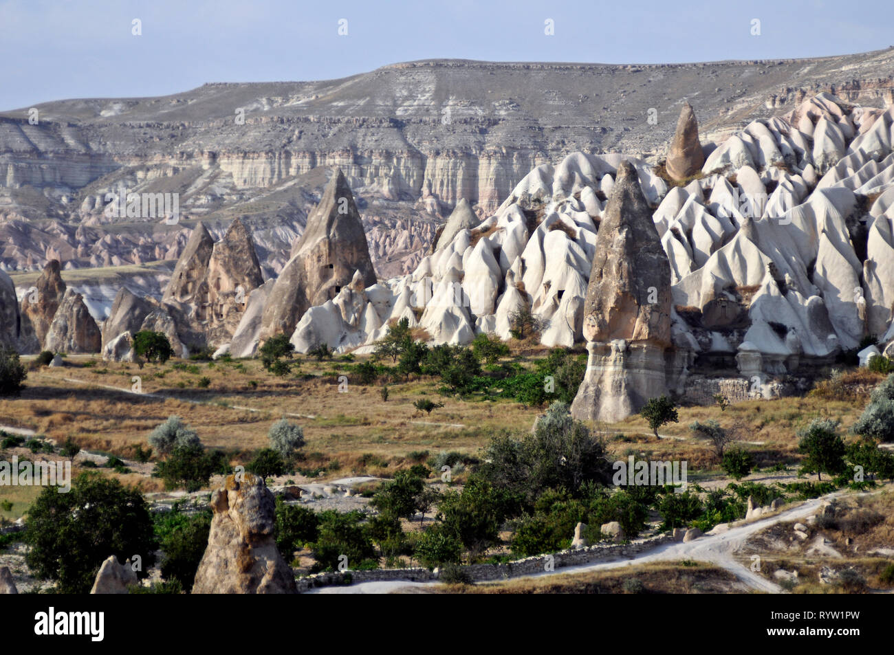 Cappadocia fairy chimneys (Turkey Stock Photo - Alamy