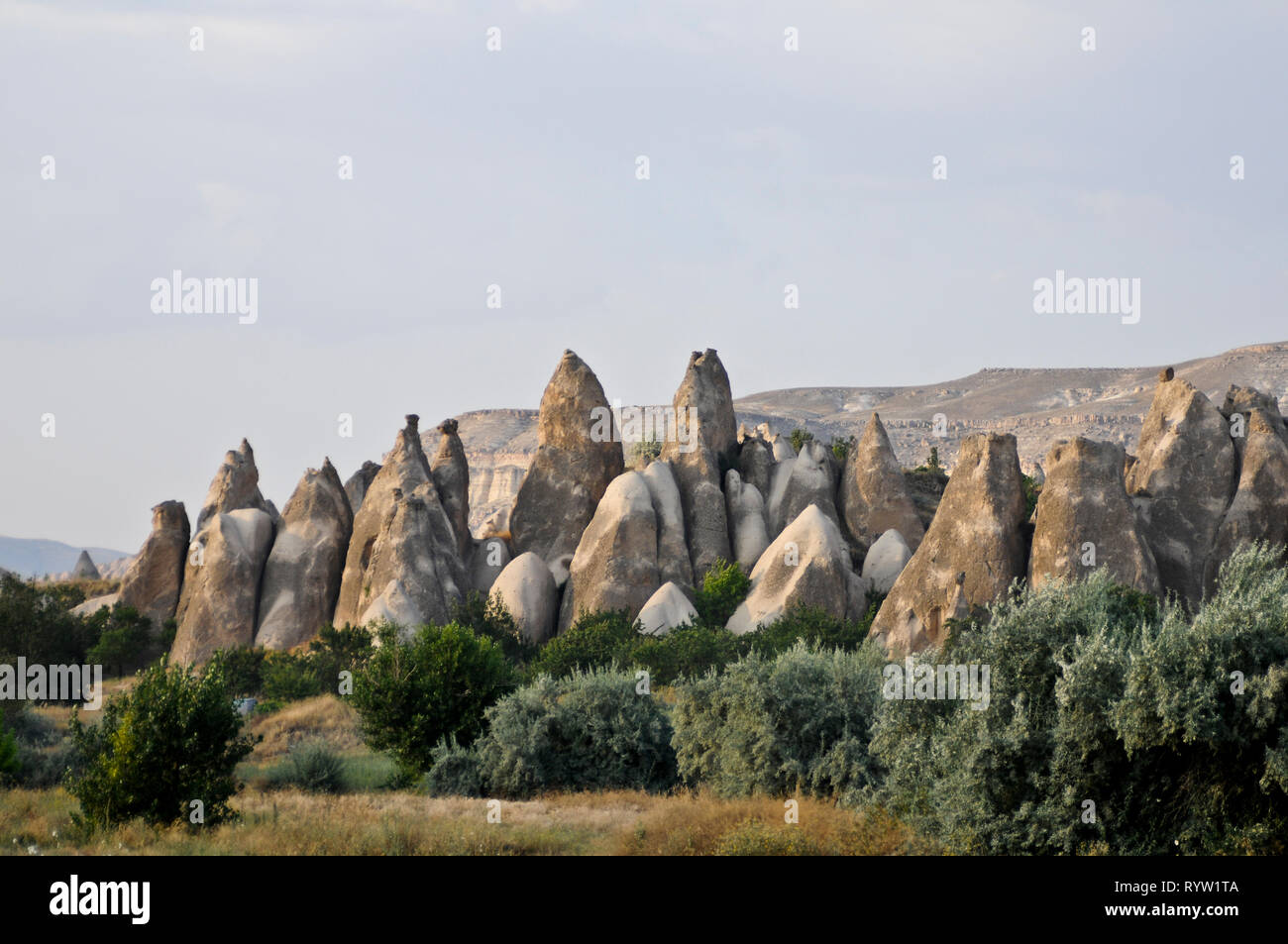 Cappadocia fairy chimneys (Turkey Stock Photo - Alamy