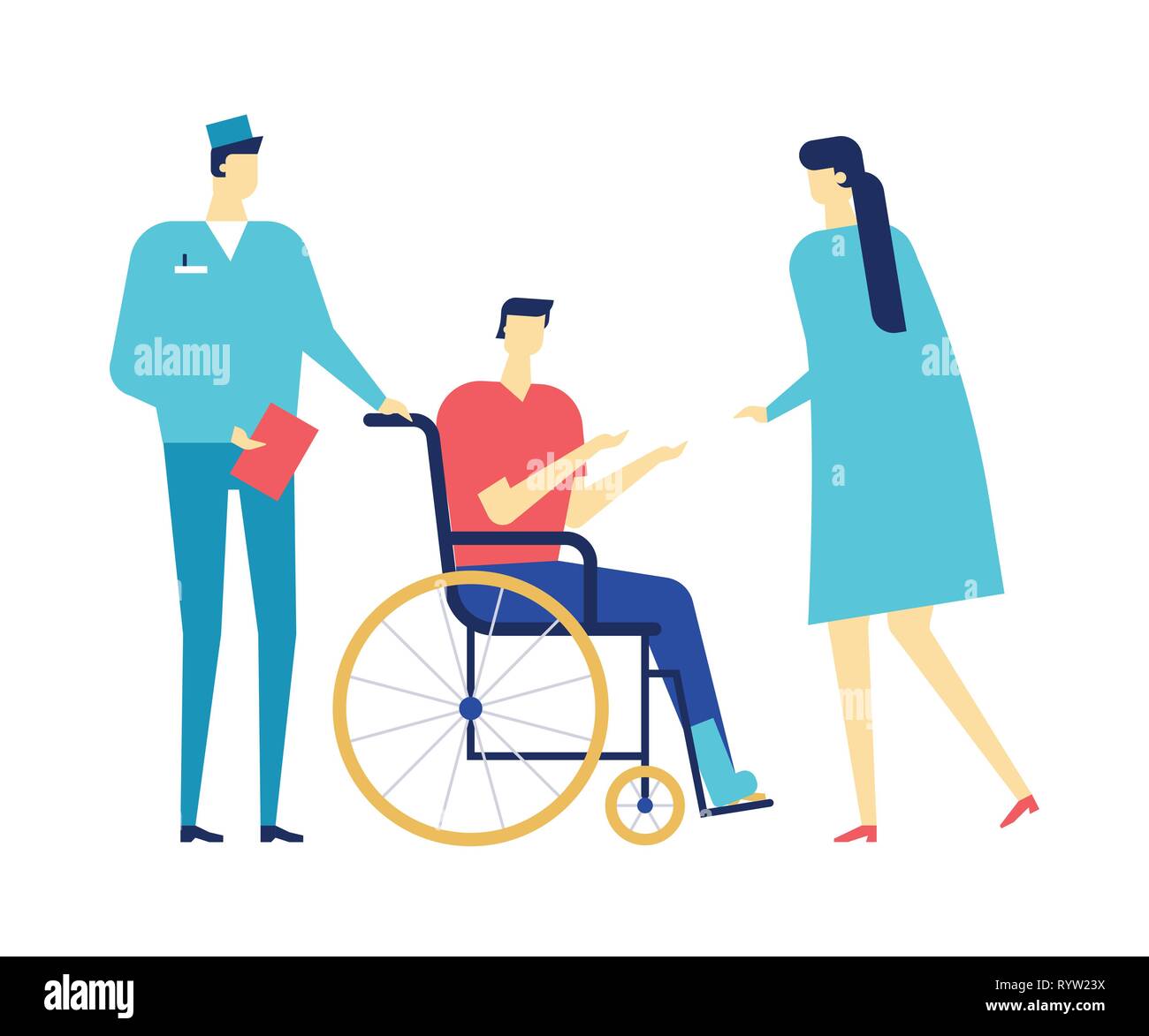 Hospital discharge hi-res stock photography and images - Alamy